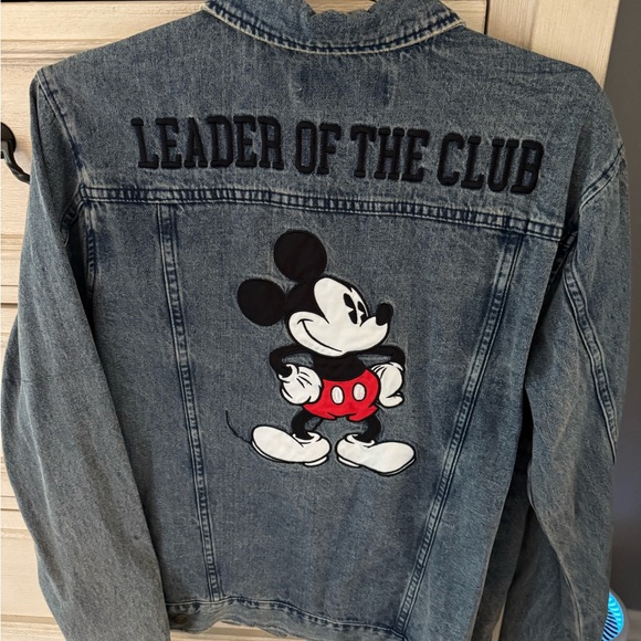 Disney | Jackets & Coats | Disney Mickey Mouse Denim Jacket | Poshmark